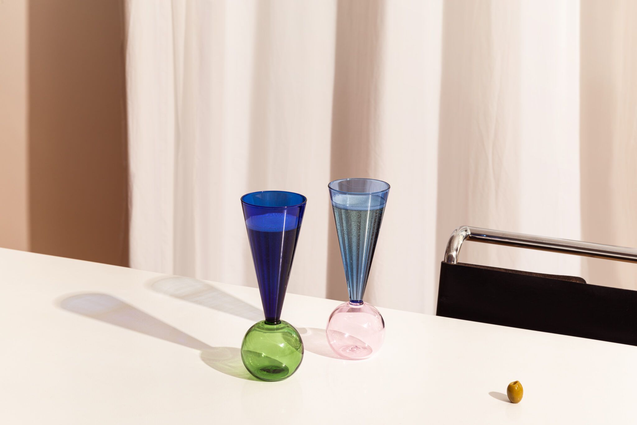 Coupes de champagne Bubbles Celebration chez Made In Design by Printemps